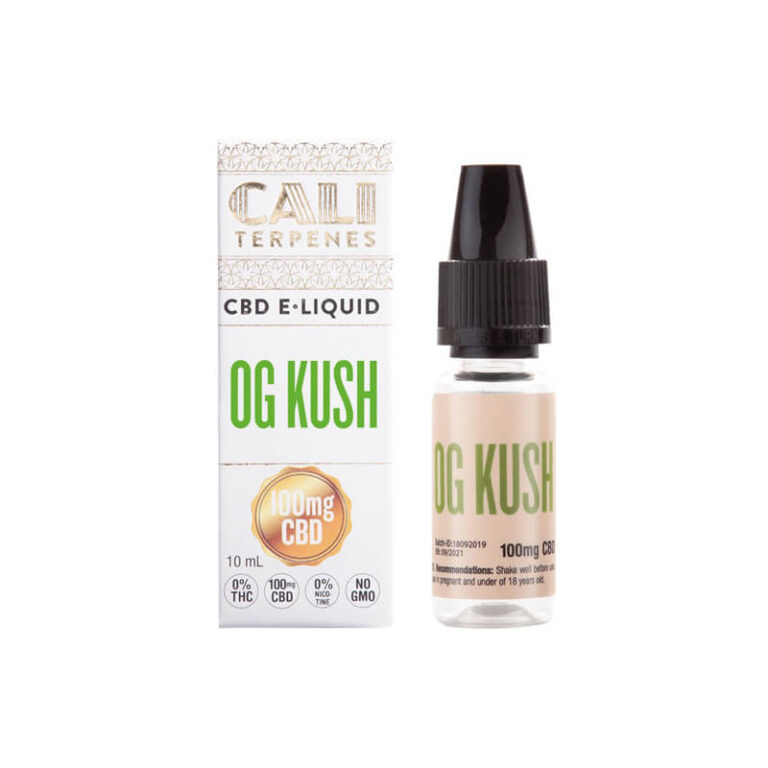 E-Liquid CBD (100mg) | OG Kush - 10ml | Cali Terpenes